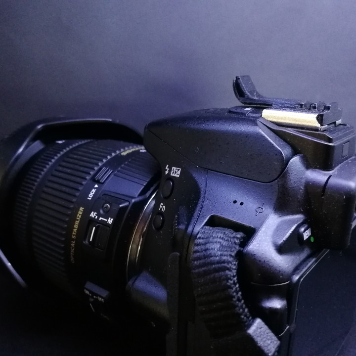 3D Printable Nikon flash diffuser by PS_Make