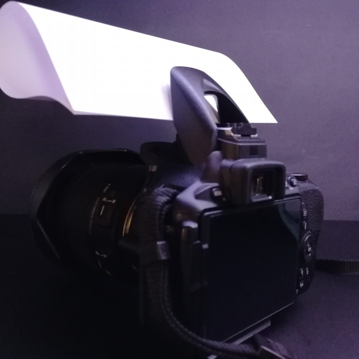 3D Printable Nikon flash diffuser by PS_Make