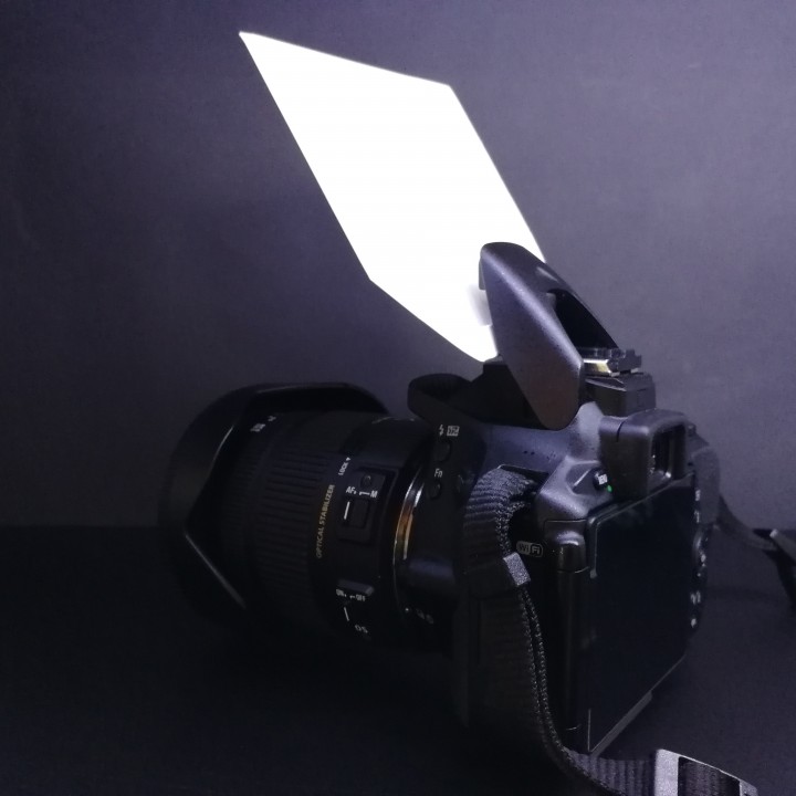 3D Printable Nikon flash diffuser by PS_Make