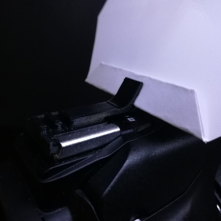 3D Printable Nikon flash diffuser by PS_Make