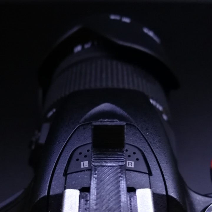 3D Printable Nikon flash diffuser by PS_Make