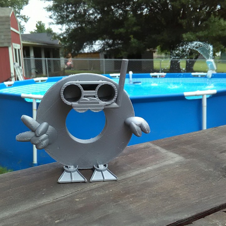 3D Printable #Tinkerfun Summer Pool Floatie by Maddy