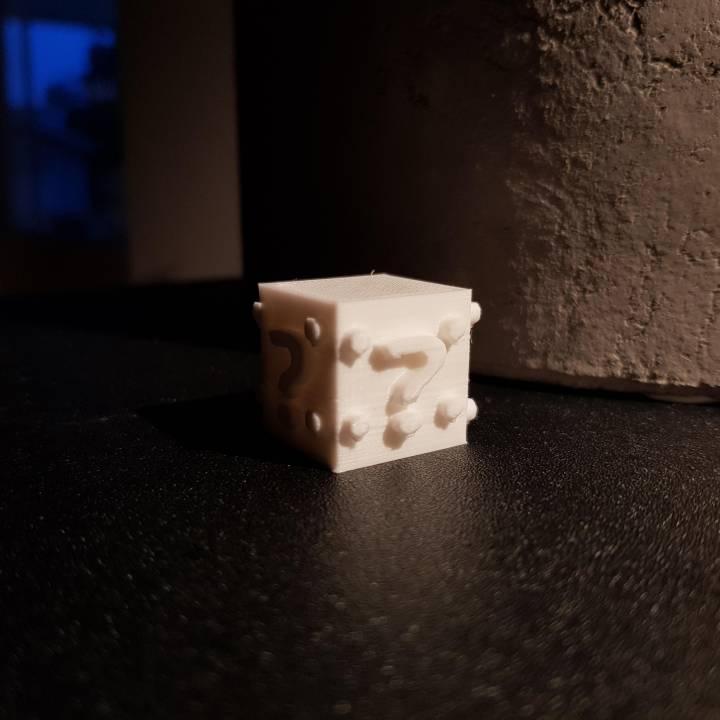 3D Printable Question block by dingo