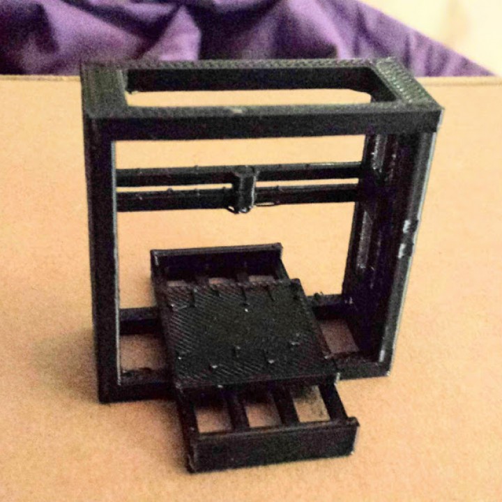 3D Printable 5 Foot TAZ 3D Printer Model by Tia Bertz