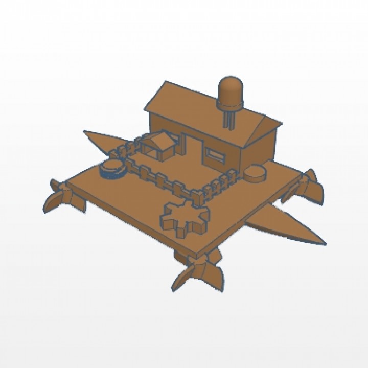 3D Printable Steampunk, Rally Board game Pieces by Maxim Spektor