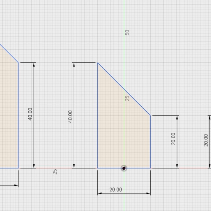 3D Printable Half H Puzzle by Niall Cooley