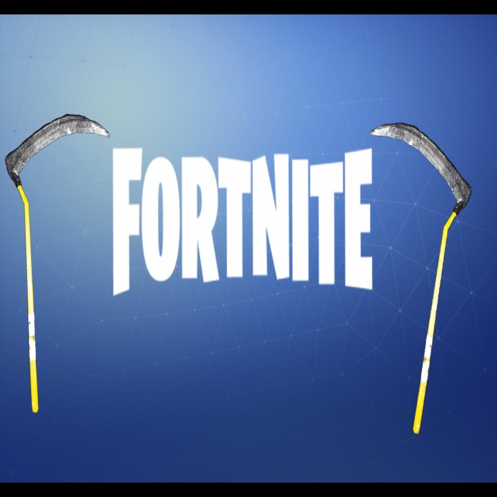 3D Printable Reaper - Fortnite Pickaxe by Caleb Bentley