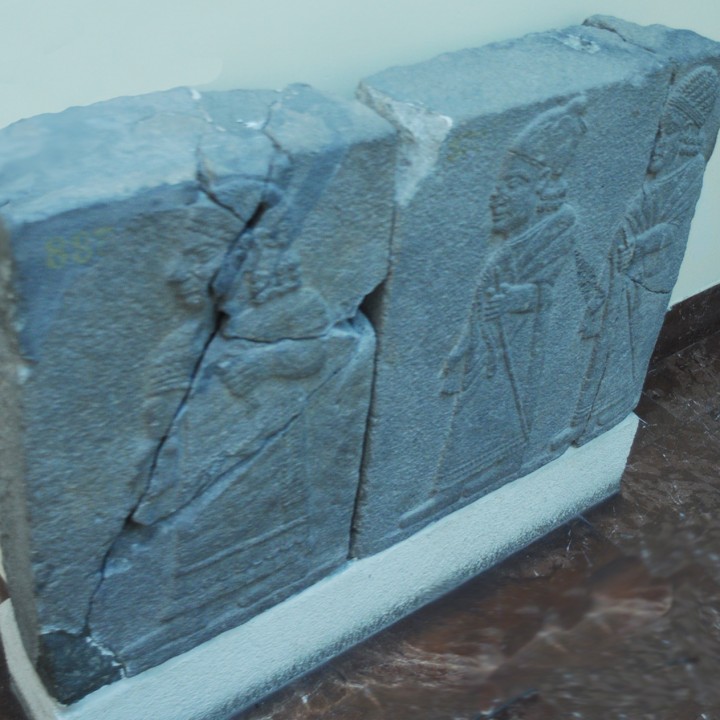 3D Printable Relief orthostat by Scan The World