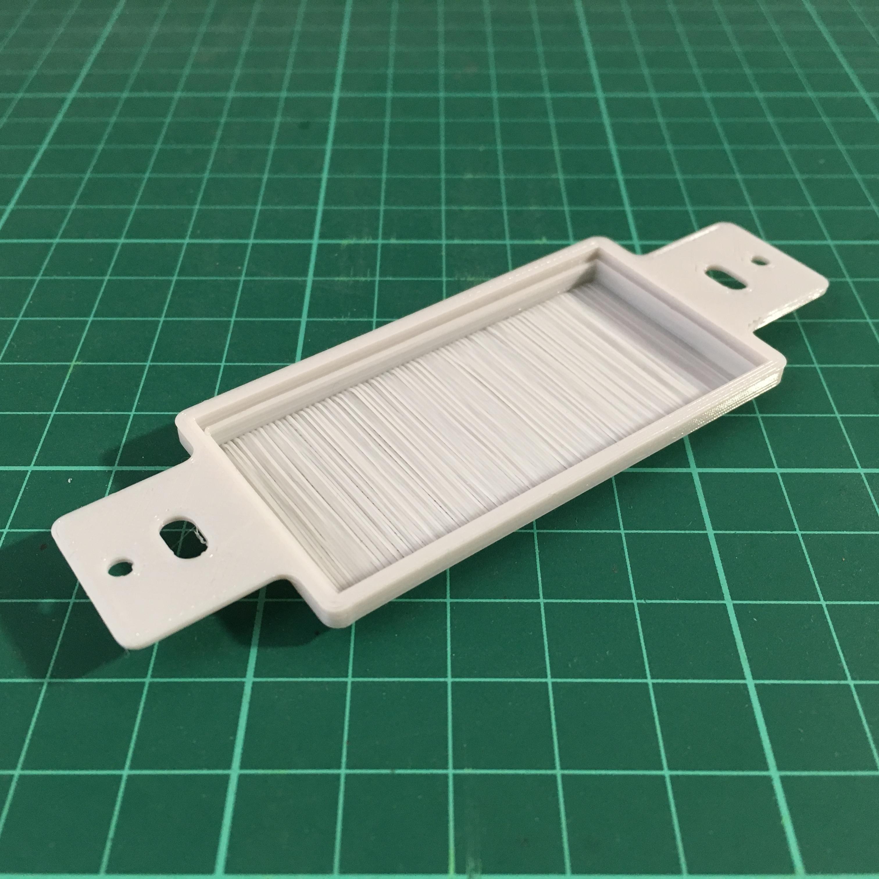 3D Printable Wall Switch Plate Blank by John Tolle