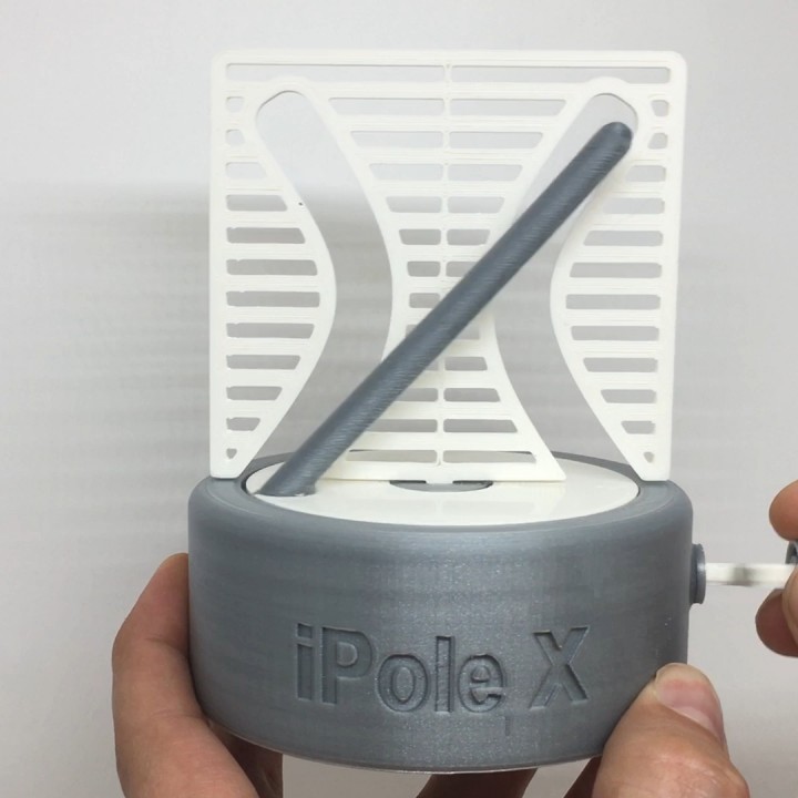 3D Printable iPole X - office toy for real apple fans by Stefan Doktor