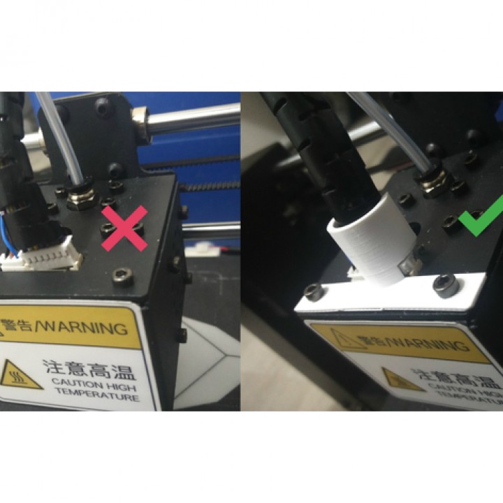 3D Printable Anycubic I3 Mega Cable Holder by Anycubic