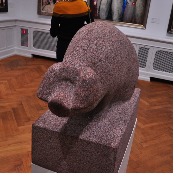 3D Printable Pig by Scan The World