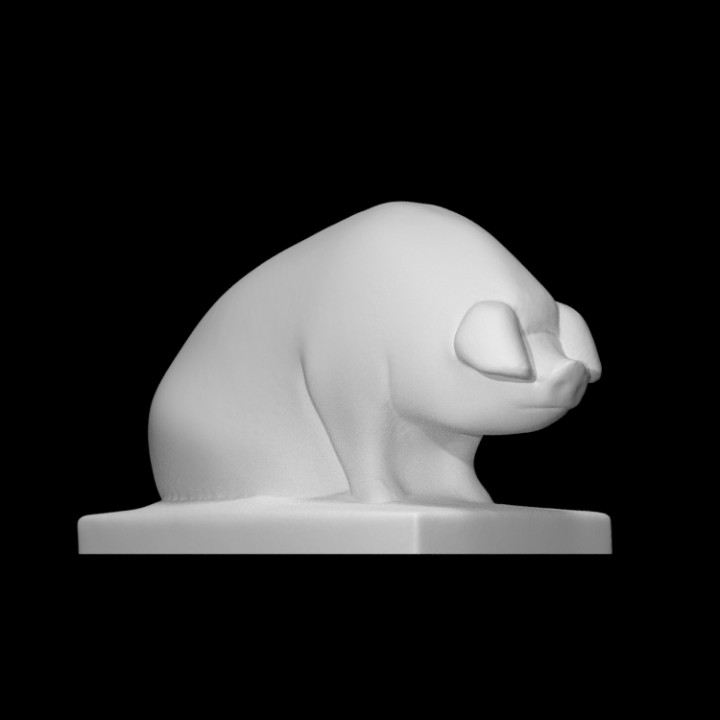 3D Printable Pig by Scan The World
