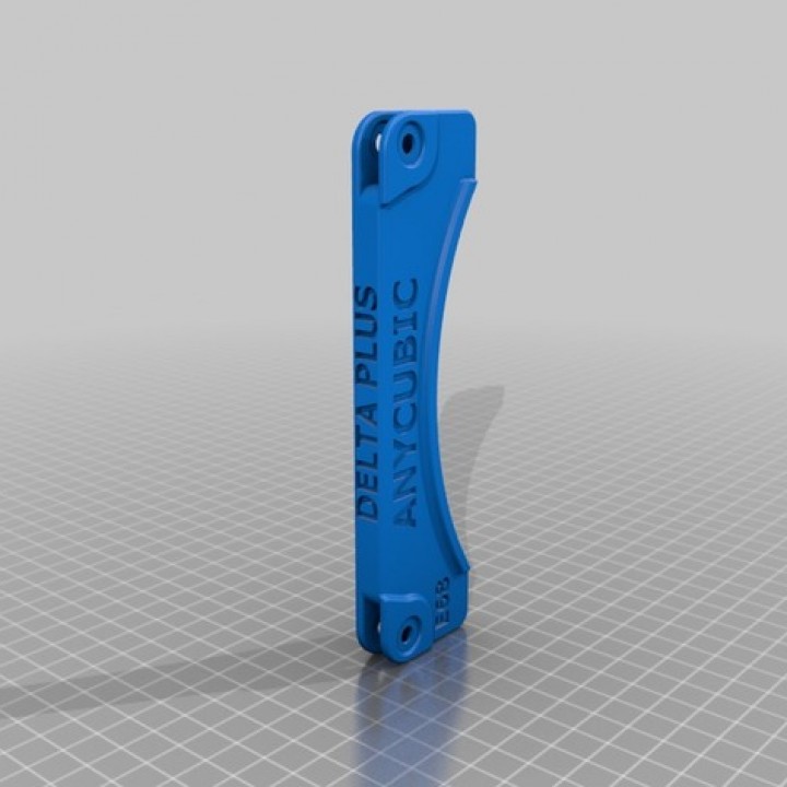 3D Printable ANYCUBIC Delta Kossel PLUS HotBed Leveling Support by Anycubic