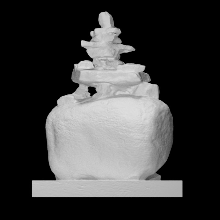 3D Printable Stone sculpture by Scan The World