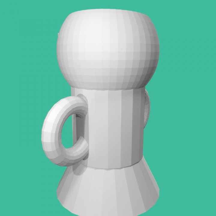3D Printable Trophy Pot by Silas Neumayer