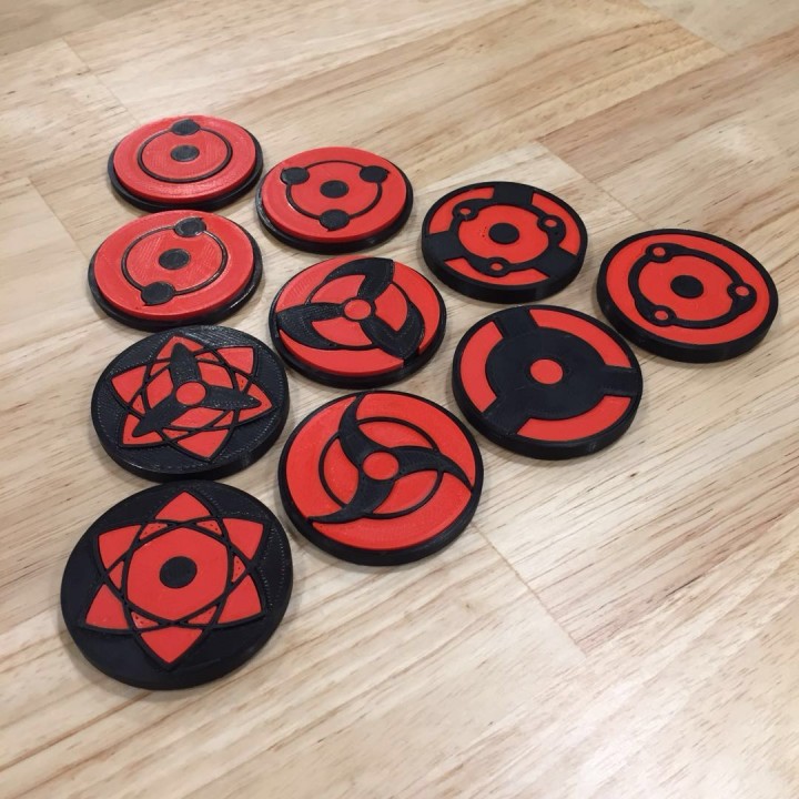 3D Printable Sharinggan_Family_Kits by zaowuji