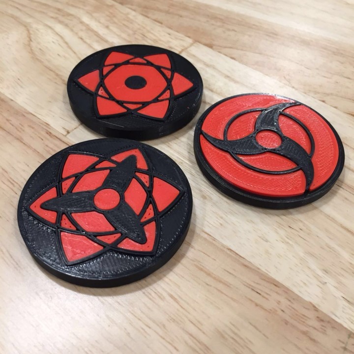 3D Printable Sharinggan_Family_Kits by zaowuji