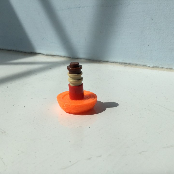 3D Printable Subbuteo Base by Tom Andrews