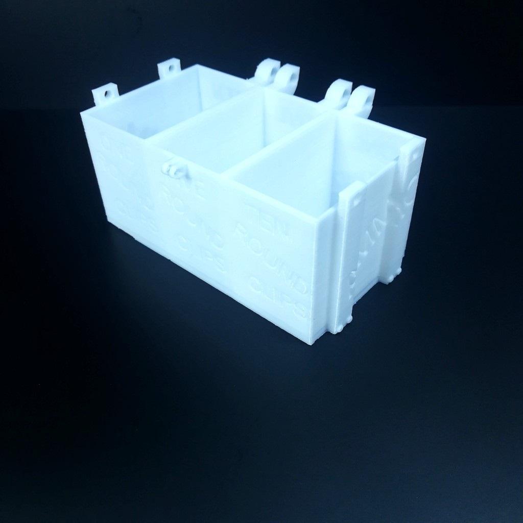 3D Printable Risk ammo crate sorter by Ben Ochs