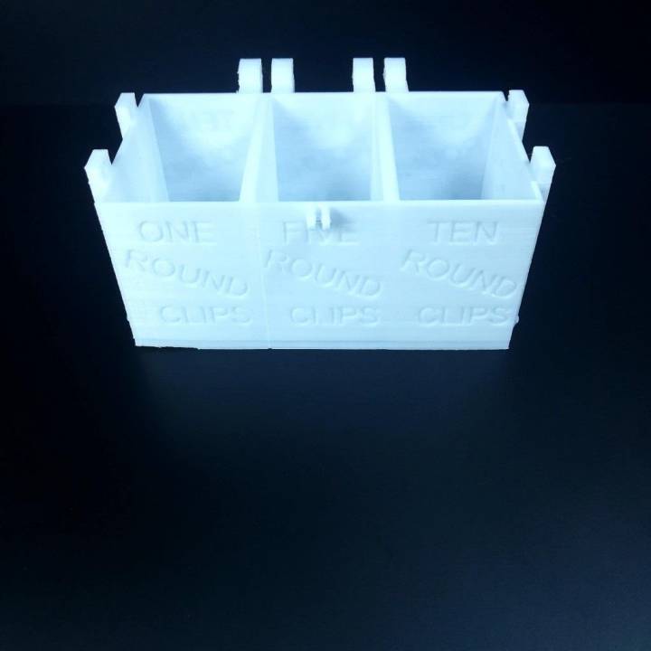 3D Printable Risk ammo crate sorter by Ben Ochs