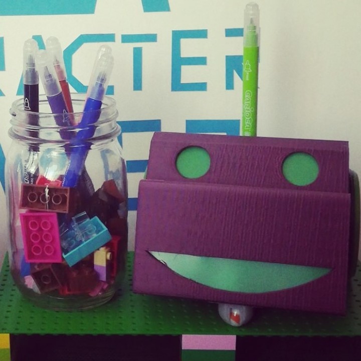 3D Printable Robot Programable D_BOT by caractermaker