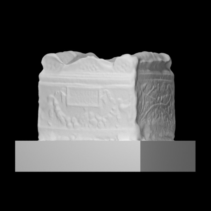 3D Printable Funerary urn by Scan The World
