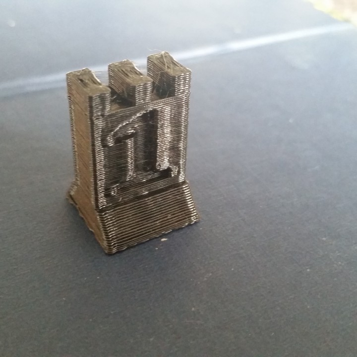 3D Printable Stratego scout piece by Thomas Vittrup Bærentsen