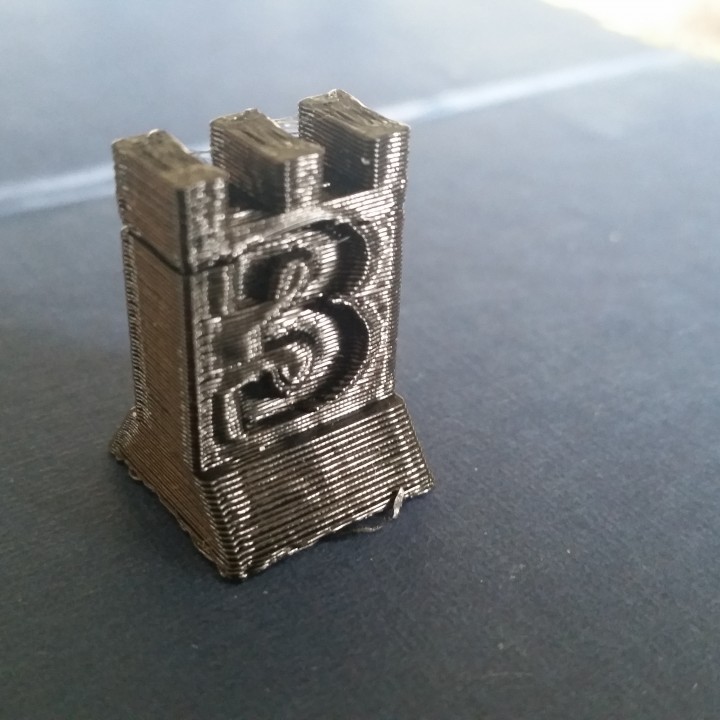 3D Printable Stratego sergeant piece by Thomas Vittrup Bærentsen