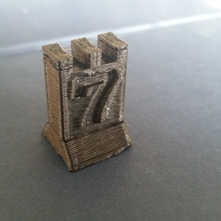 3D Printable Stratego colonel piece by Thomas Vittrup Bærentsen