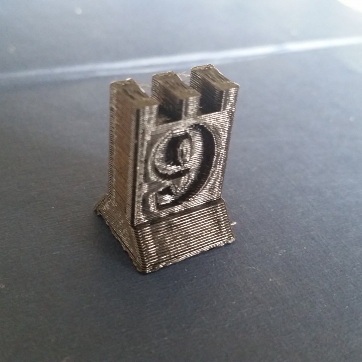 3D Printable Stratego marshall piece by Thomas Vittrup Bærentsen