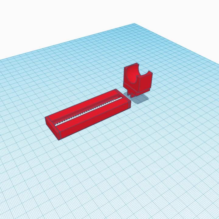 3D Printable Tennis ball Launcher by Matthew