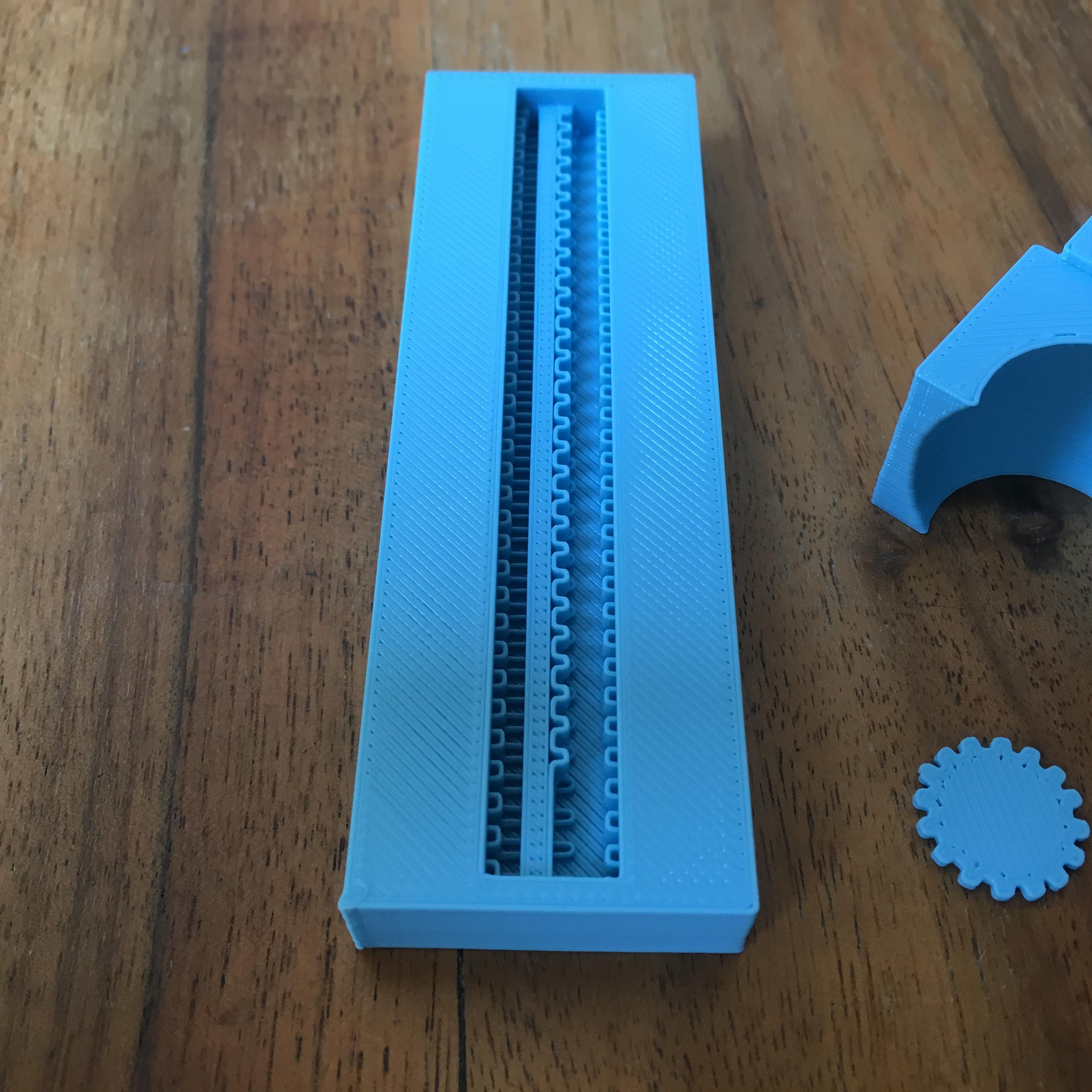 3D Printable Tennis ball Launcher by Matthew