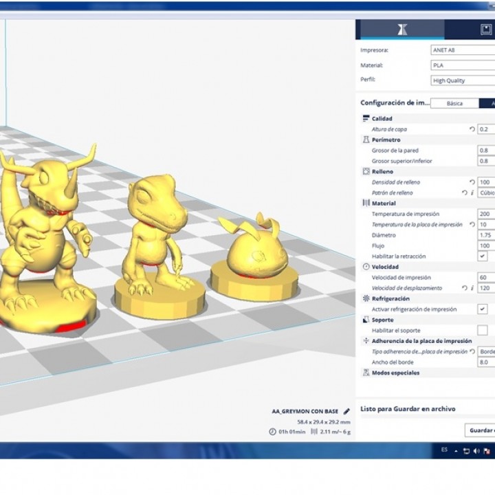 3D Printable DIGIMON by MYT