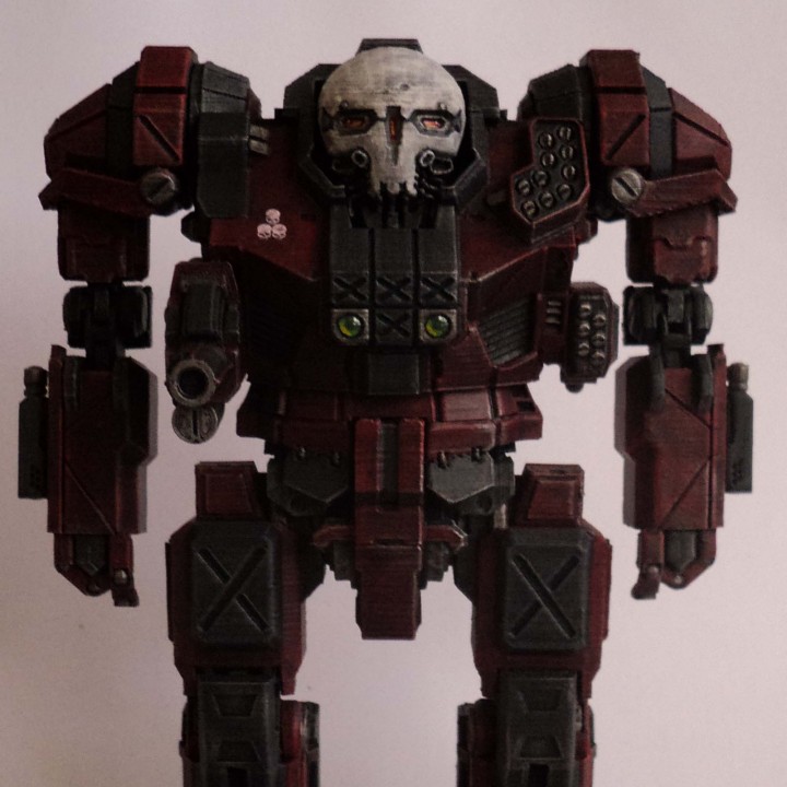 3D Printable MWO Atlas by Robert Anthony Davie