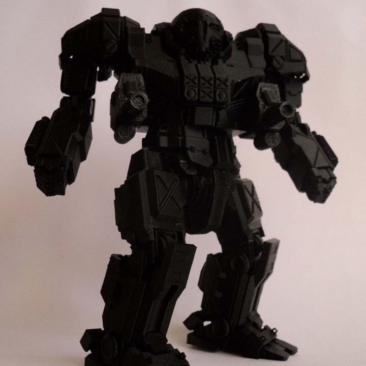 3D Printable MWO Atlas by Robert Anthony Davie