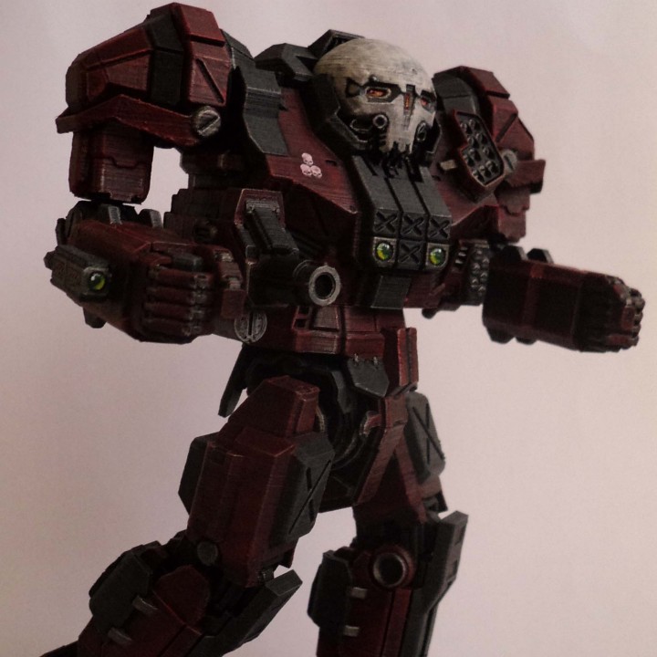 3D Printable MWO Atlas by Robert Anthony Davie