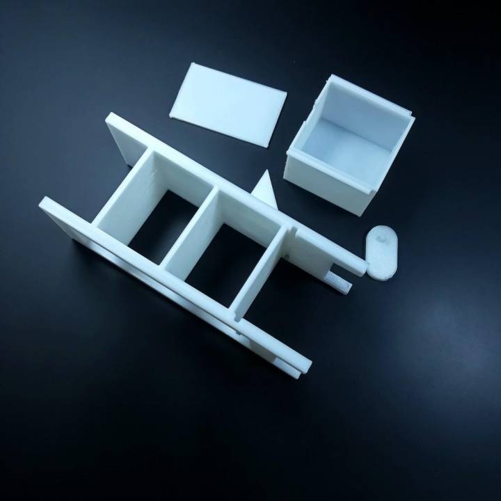 3D Printable Student Book Rack by Adib Zahirrudin