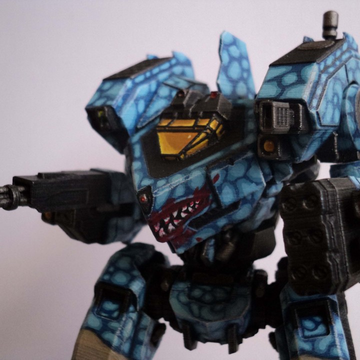 3D Printable MWO Huntsman by Robert Anthony Davie