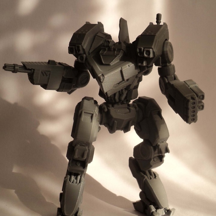 3D Printable MWO Huntsman by Robert Anthony Davie