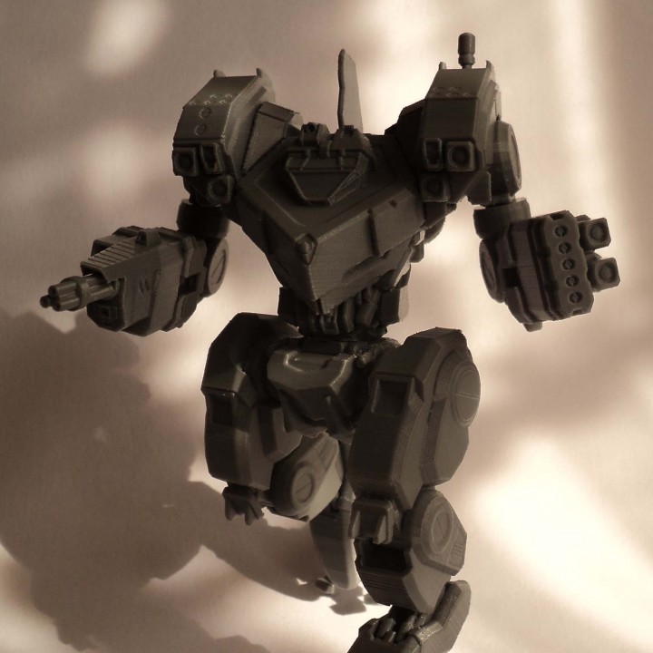 3D Printable MWO Huntsman by Robert Anthony Davie
