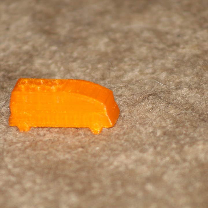 3D Printable The Game of LIFE Car by Kevin Nadler