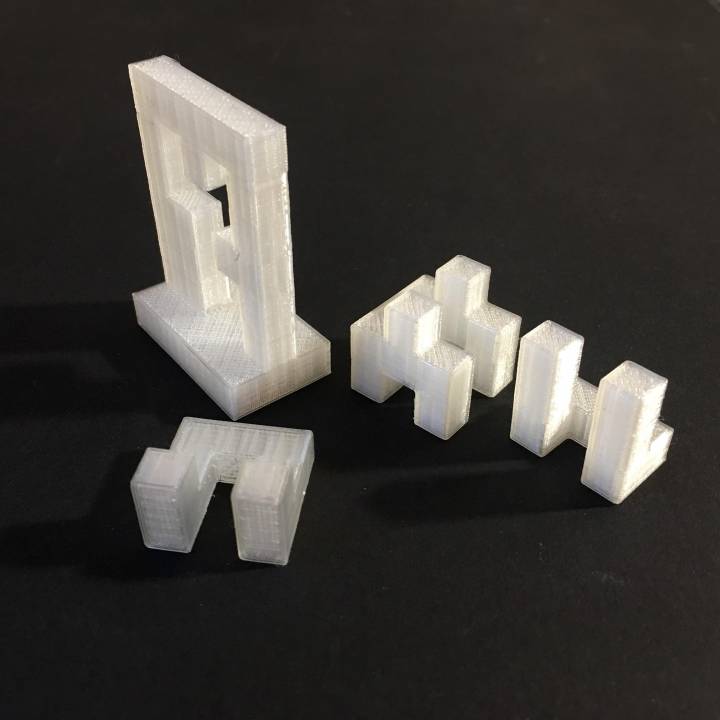 3D Printable Apollo puzzle by Sander