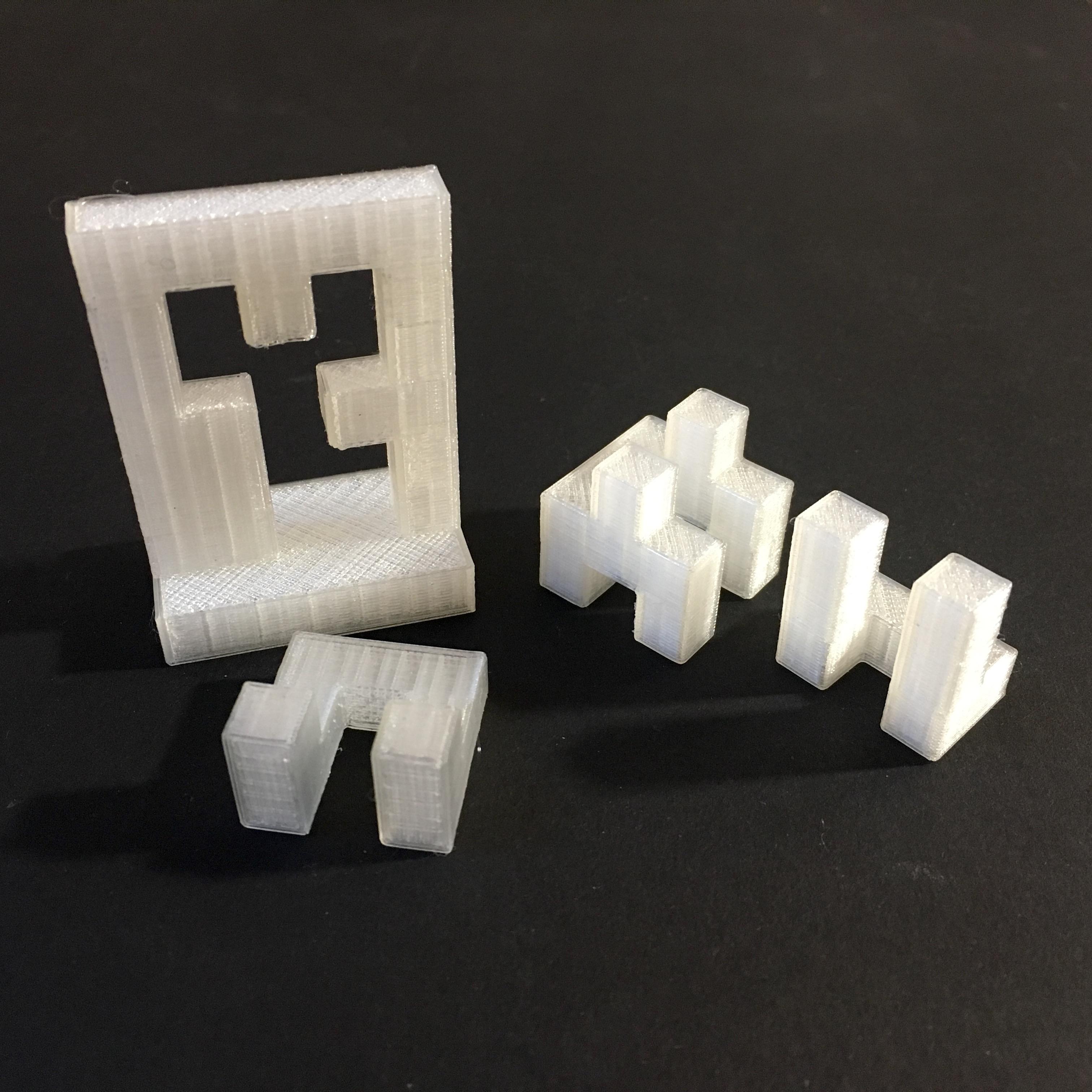3D Printable Apollo puzzle by Sander