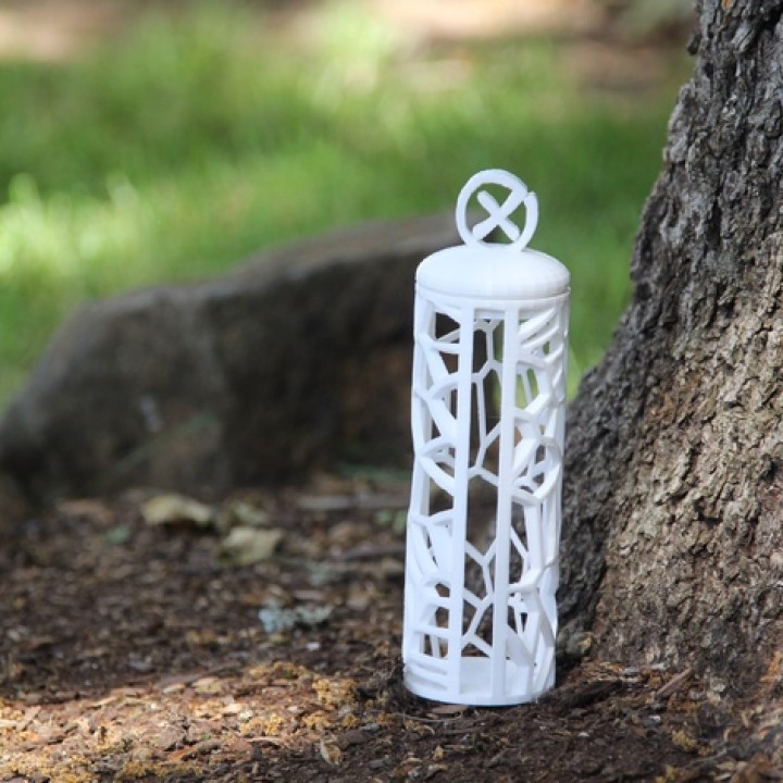 3D Printable Geocache Coin and Box by sb