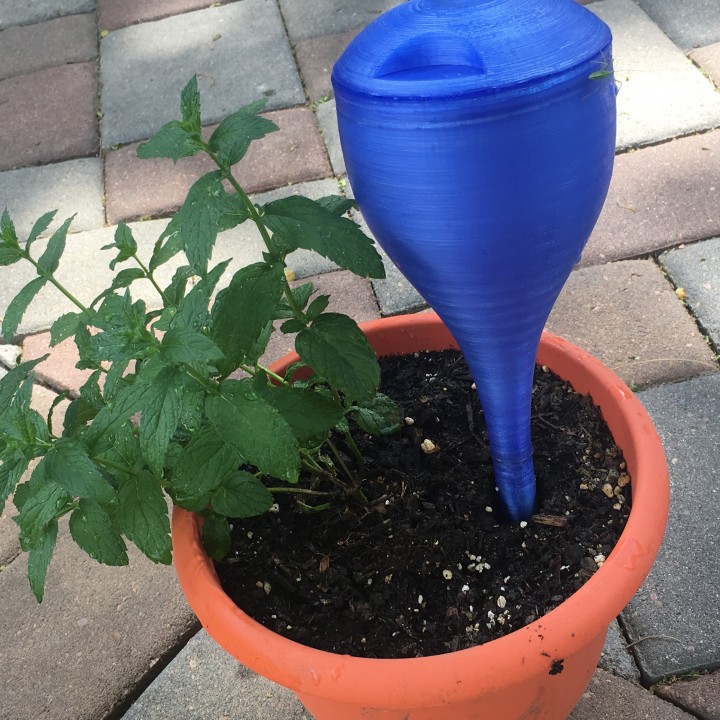 3D Printable Garden Stake by Miles Nash