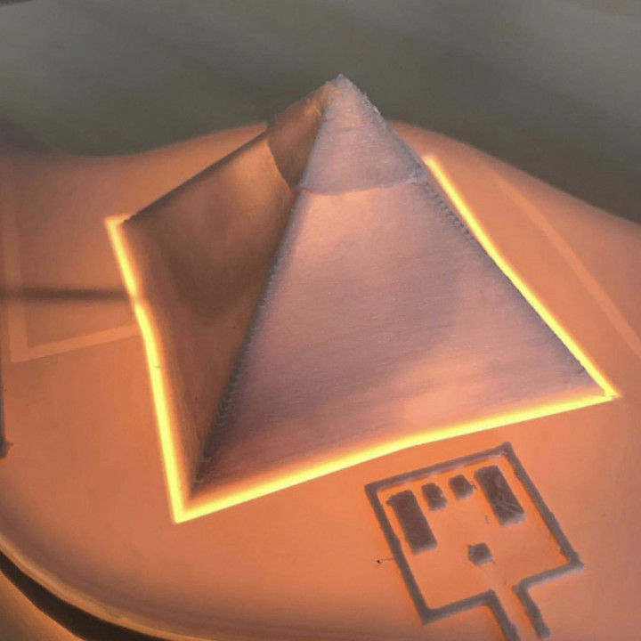 3D Printable Pyramids of Giza - Egypt by MiniWorld3D