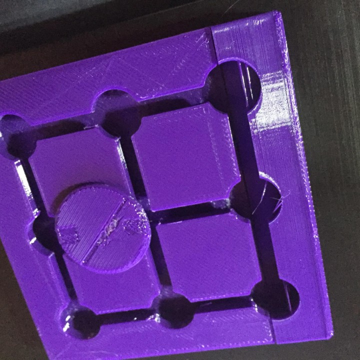 3D Printable Number Slide with a twist by Ryan Keen