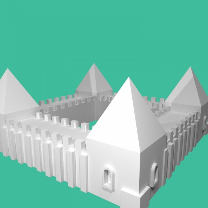 3D Printable Sand Castle by benjamin reynolds