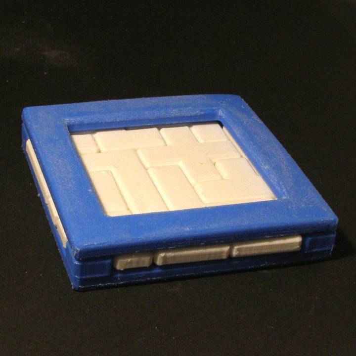 3D Printable Side Slide Puzzle by Jordan Buzzell